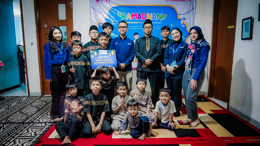 Nuon Peduli Salurkan Donasi untuk Panti Asuhan PYI Yatim & Zakat | Nuon