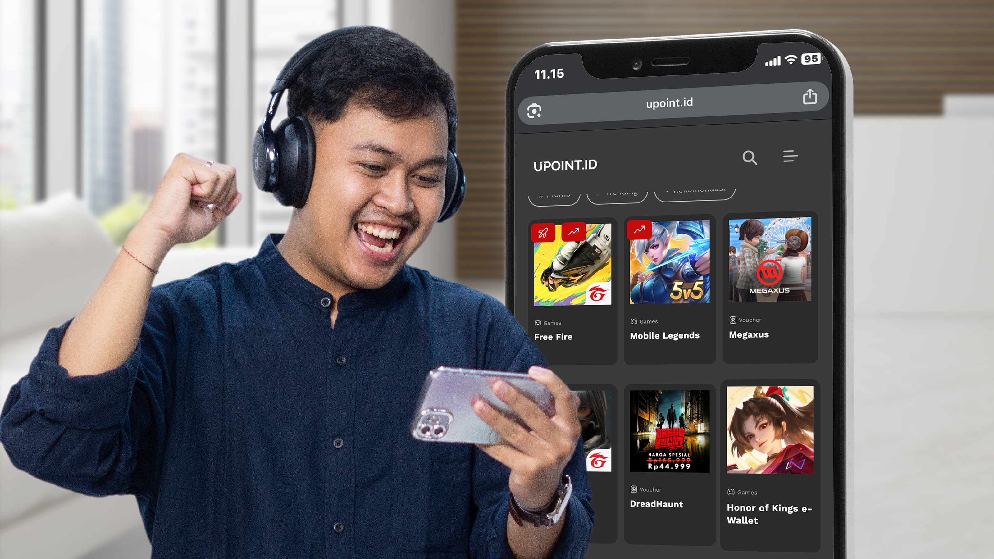 Deretan Gim Favorit Gamer Kini Hadir di UPOINT.ID! | Nuon