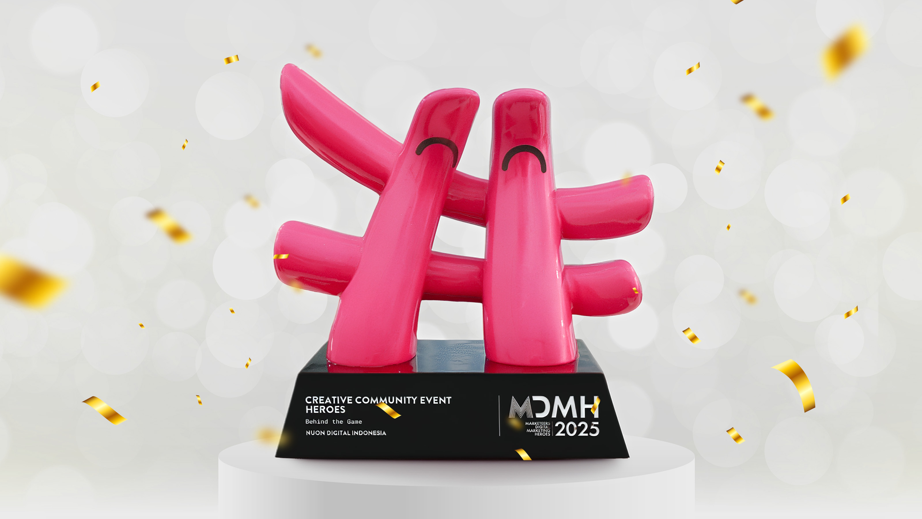 Nuon Sabet Penghargaan Creative Community Event Heroes di Ajang ...